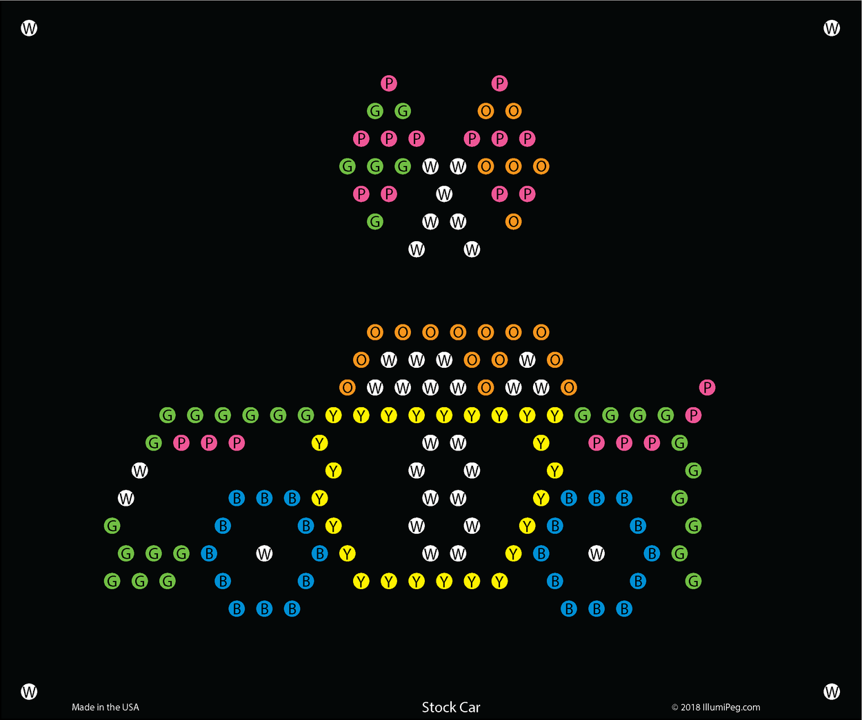 Things That Go, 10 sheets — IllumiPeg